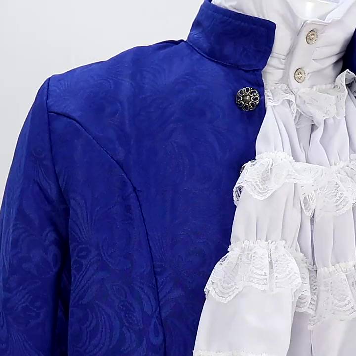 Renaissance Medieval Steampunk MenTrench Coat and Shirt Set Vintage ...