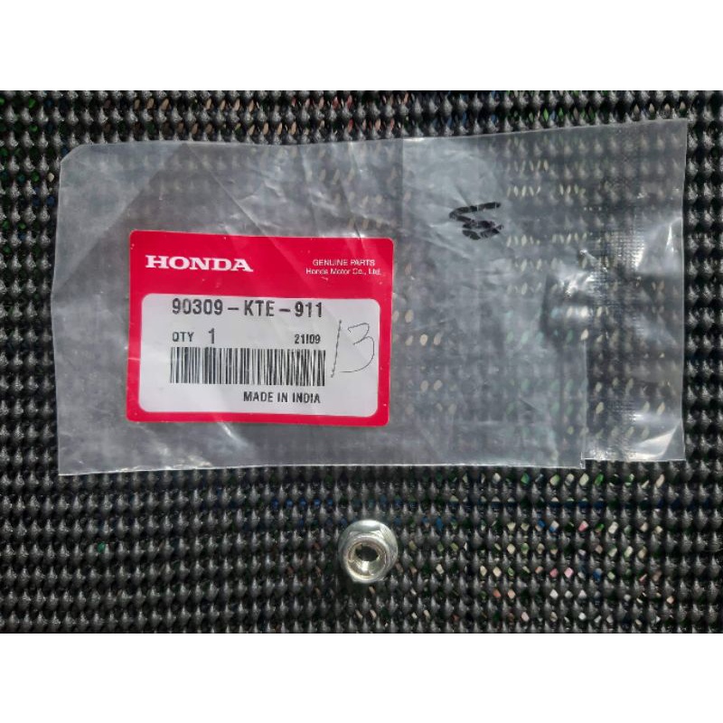 Honda CB110 Genuine 4pcs Flange hub nut | Shopee Philippines