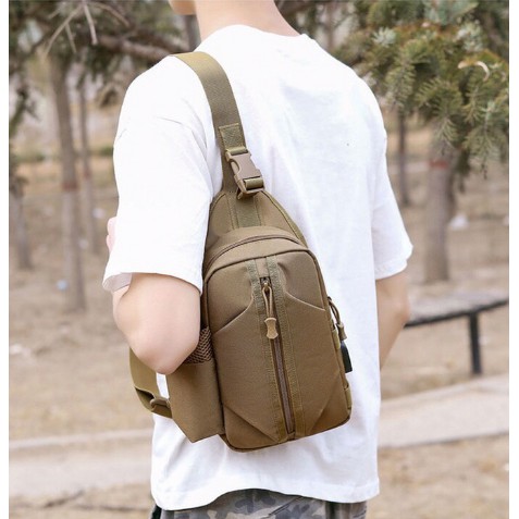 Promo Cheap Cool Sling Bag Import Tactical Army Usb Slingbag 6058 ...