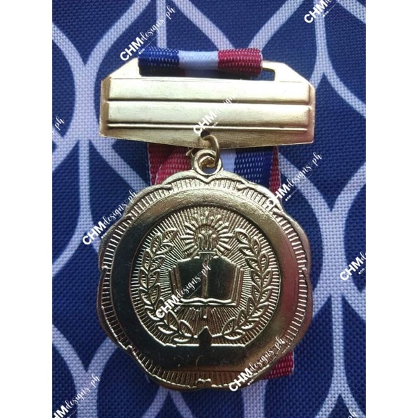 Book and Torch Academic medals with box | Shopee Philippines