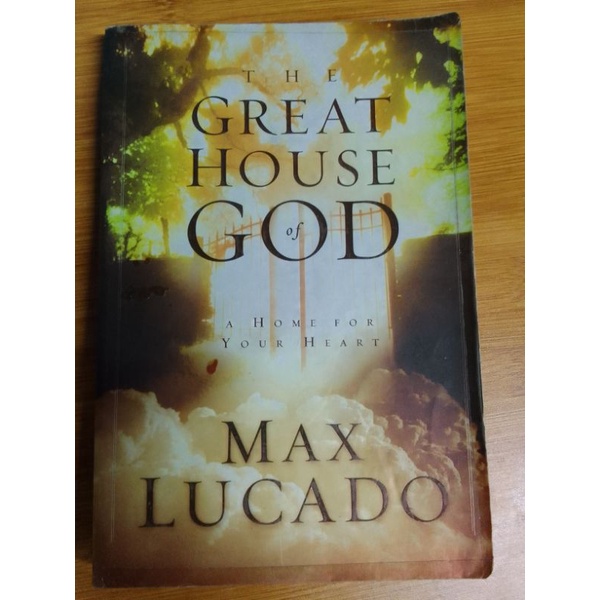 THE GREAT HOUSE OF GOD BY MAX LUCADO(SECONDHAND) | Shopee Philippines