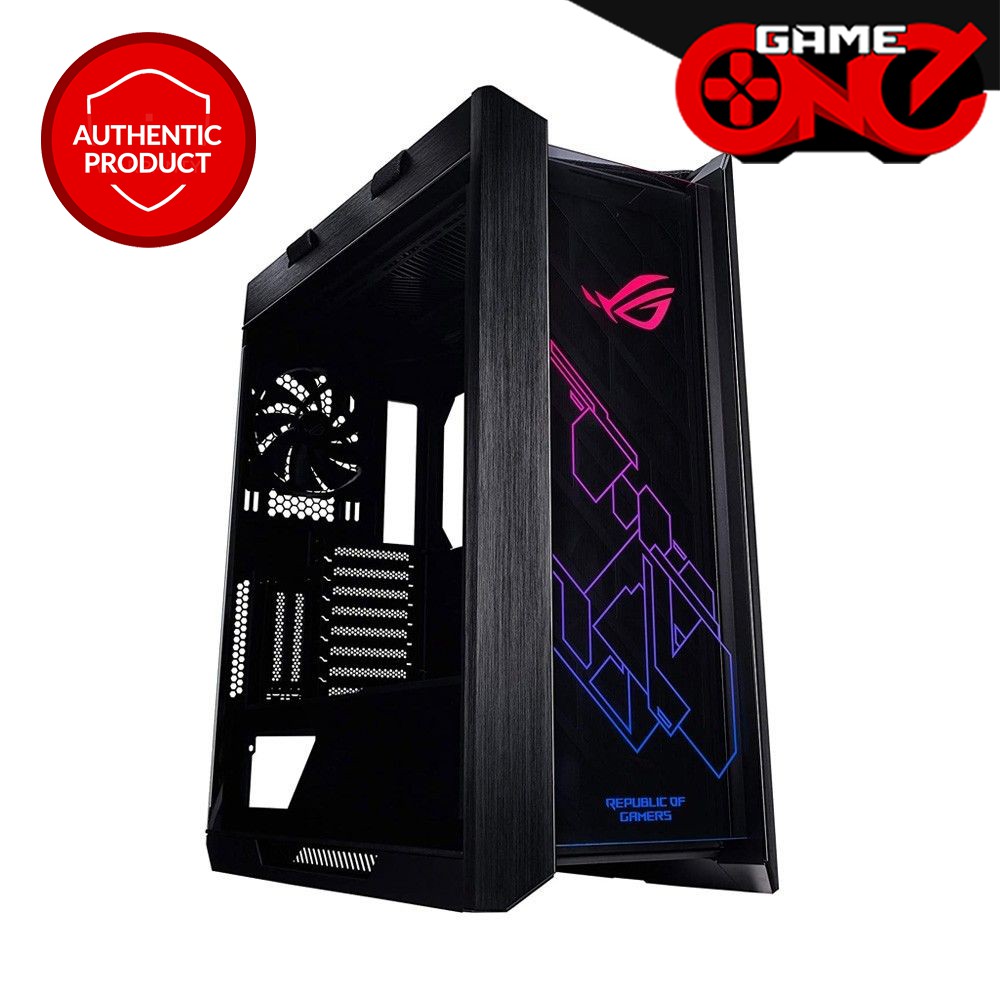 Asus ROG Strix Helios GX601RGB Mid Tower Gaming Case [Black] | Shopee ...