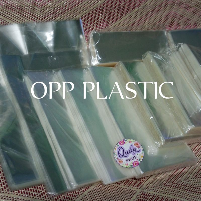 PLASTIC OPP 25pcs/50pcs PER PACK No Adhesive | Shopee Philippines