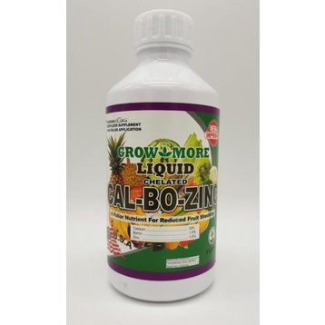ARNETH GROW MORE SAGREX LIQUID CHELATE CALCIUM BORON ZINC CAL-BO-ZINC (1 LITER) | Shopee Philippines