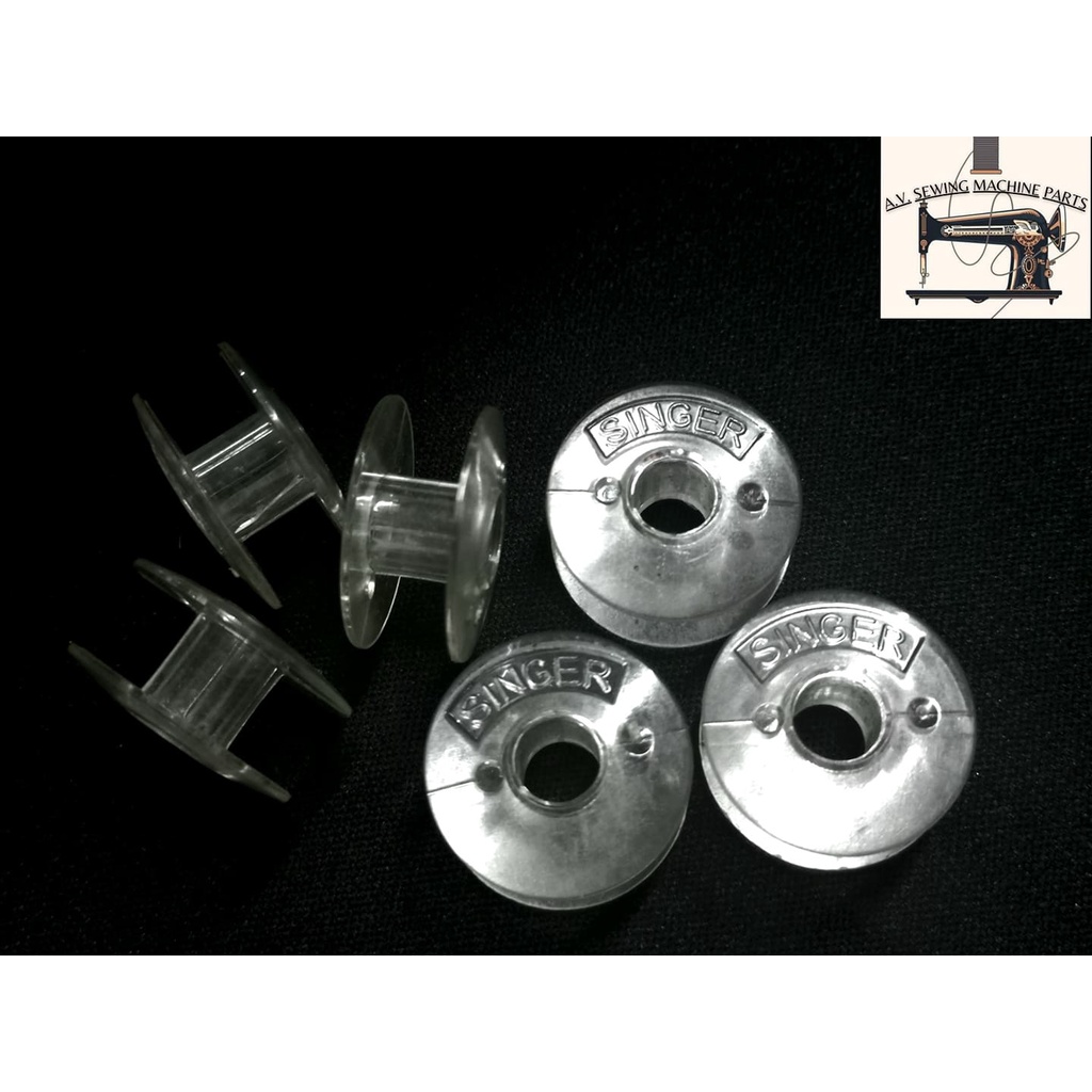 (A.V.SewingMachineParts ) 1pc Sewing Machine Bobbin ( PLASTIC) | Shopee ...