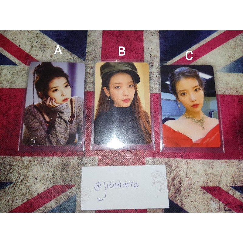 Iu PHOTOCARD OFFICIAL MD CELEBRITY | Shopee Philippines