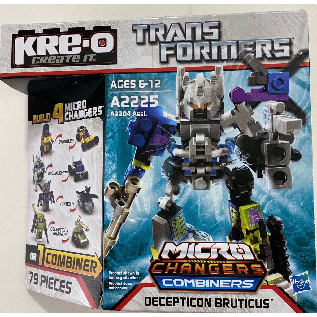 Kre-O Transformers Decepticon Bruticus Micro Changers Combiners Kreo ...