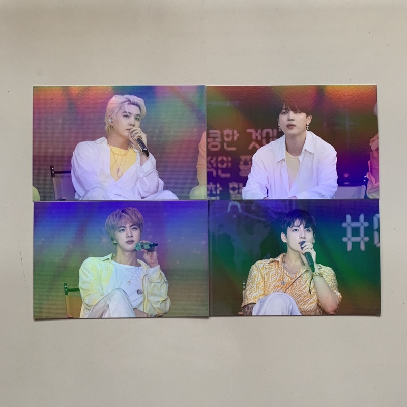 Holo postcard dvd swz sowoozoo jk jungkook tae taehyung jin rm jhope ...