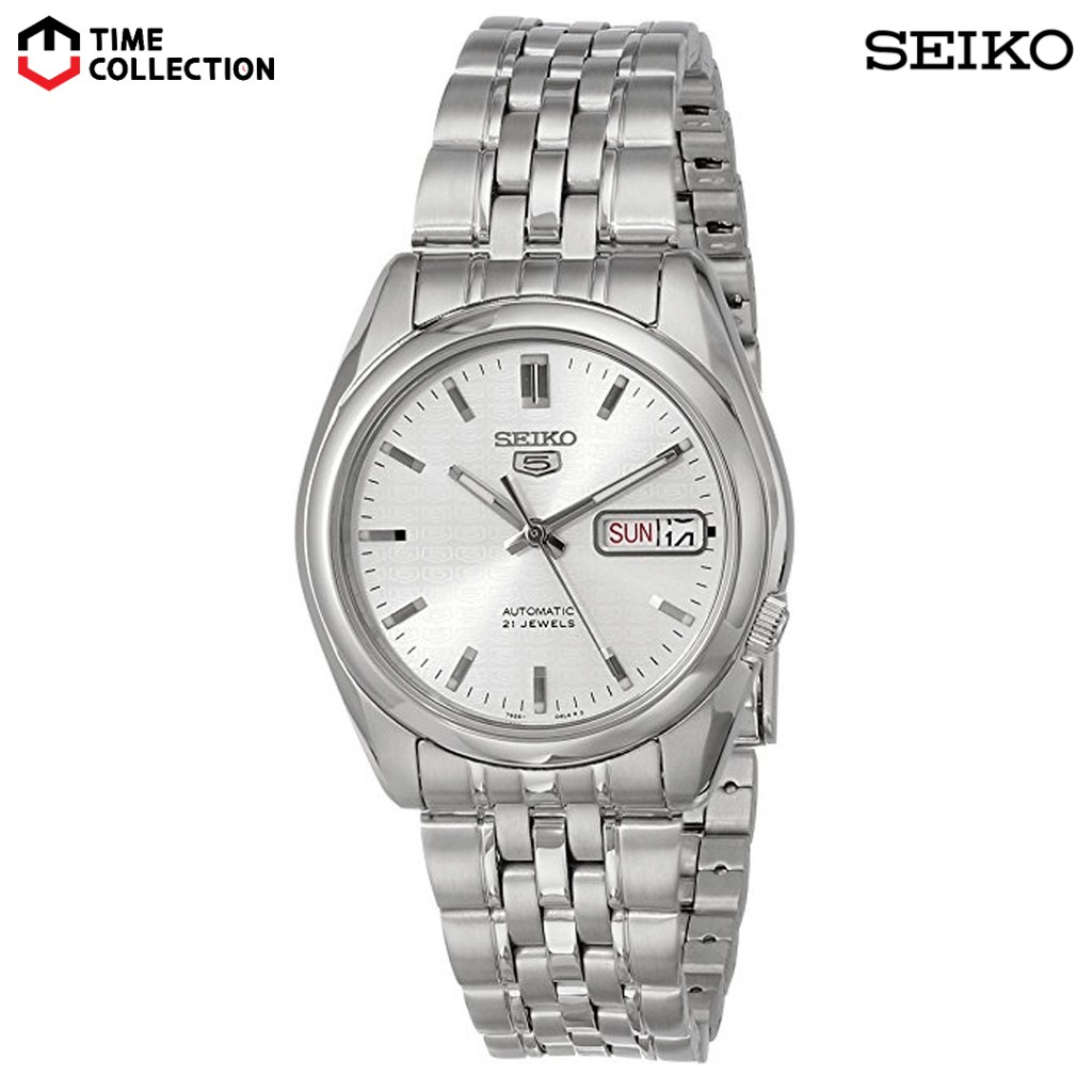 Seiko 5 Sports SNK355K1 Automatic Stainless Steel Strap Watch For Men | Shopee Philippines