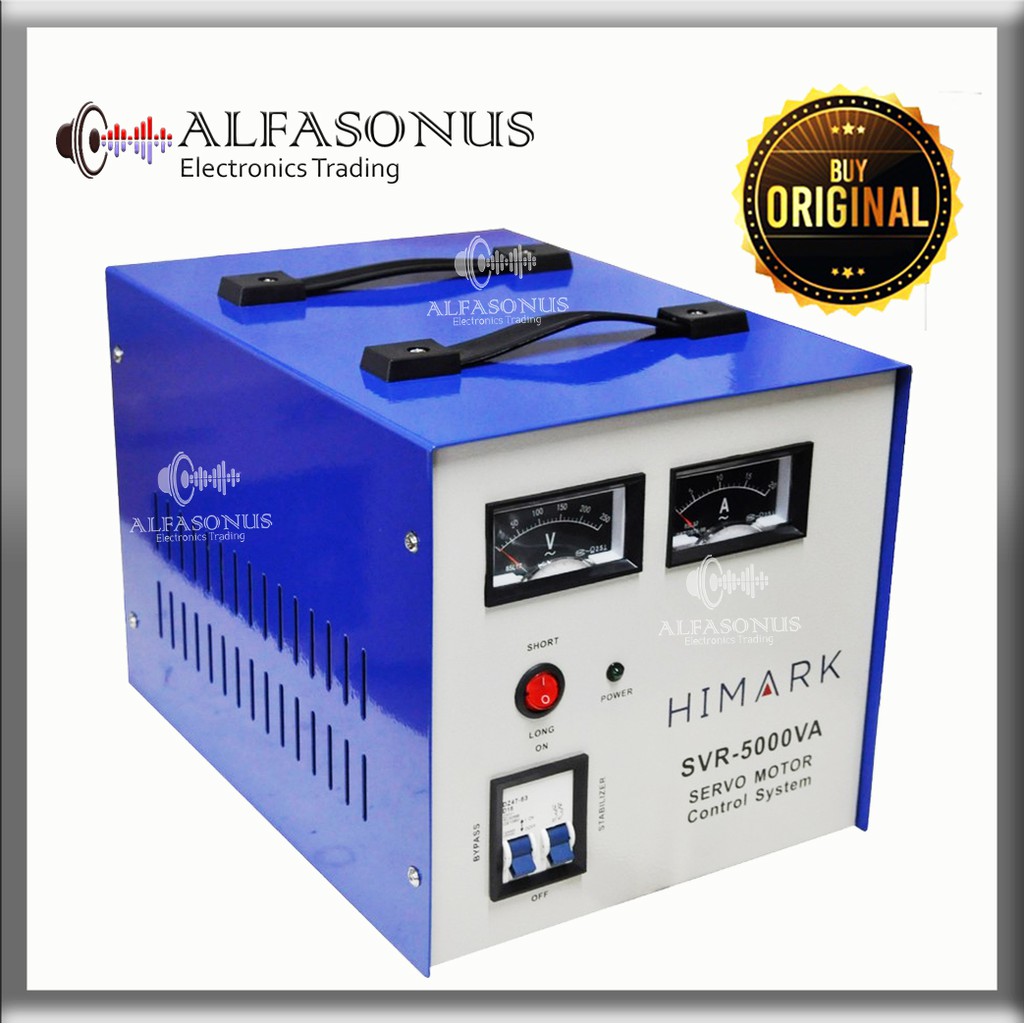 Himark SVR-5000 VA AVR Automatic Voltage Regulator AVR 70% Power Factor ...