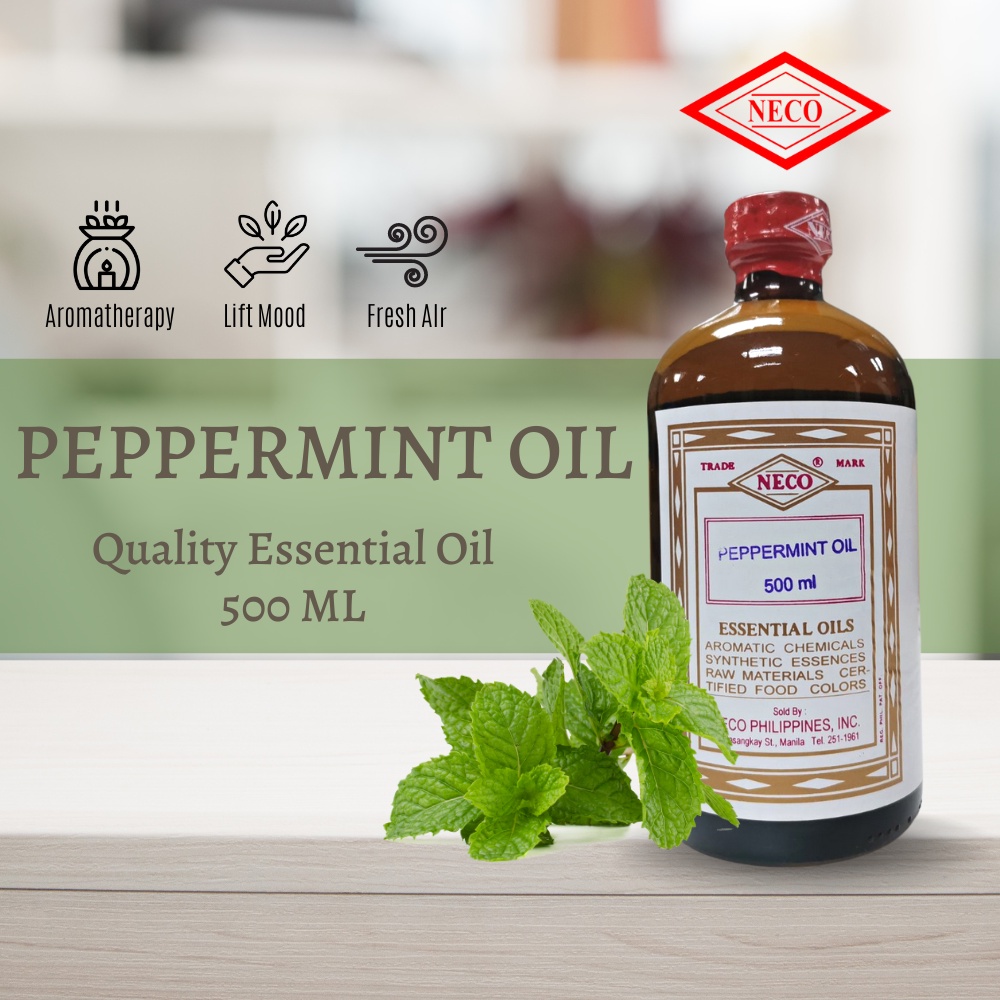 ESSENTIAL PEPPERMINT OIL 500 ML | Shopee Philippines