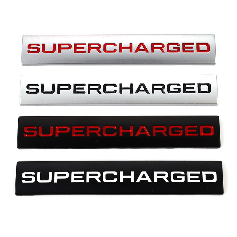 3D Supercharged Car Stickers Emblem Auto Badge Decal for Land Rover ...