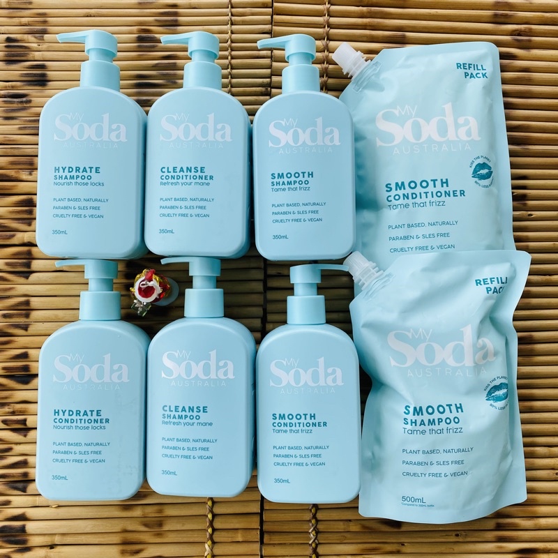 My Soda Shampoo and Conditioner. Plant Based. Paraben & SLES free ...