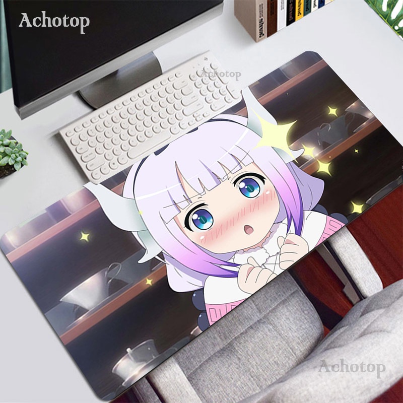 Anime Dragon Maid Japanese Kanna Large Pad Mouse XXL Mouse Mat Computer ...