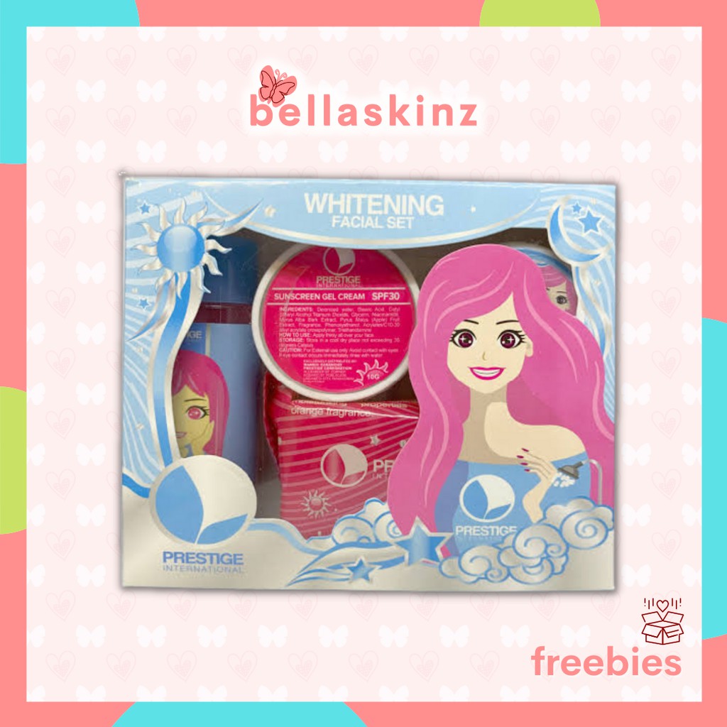 Prestige Whitening Facial Set (Maintenance Set) | Shopee Philippines