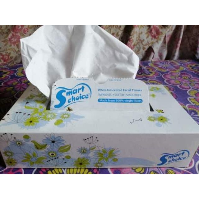 SMART CHOICE FACIAL TISSUE (unscented ) | Shopee Philippines
