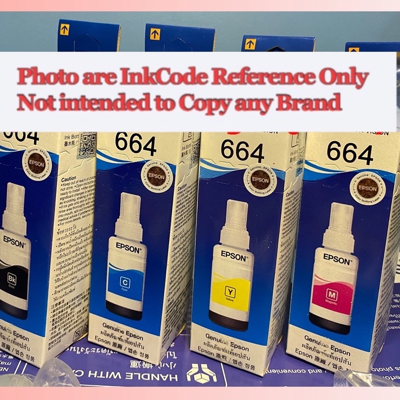 664 Ink refill compatible for printers L120 l120 L360 L565 | Shopee ...