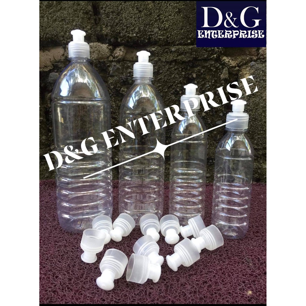 GENERIC_BOTLLES_with_push_pull_cap | Shopee Philippines