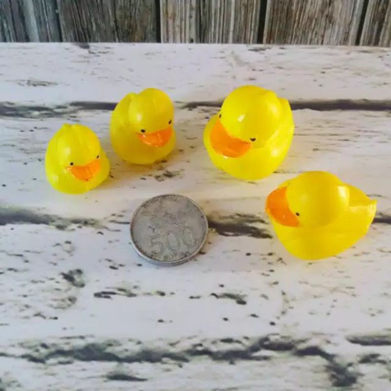 4-piece Duck tart topper Cake topper Plastic Material | Shopee Philippines