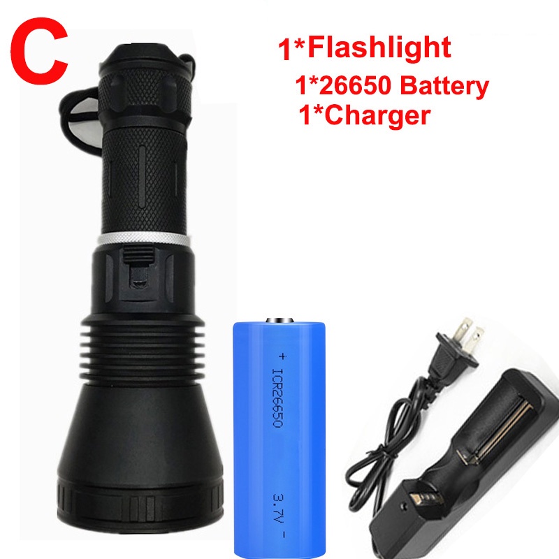 70000LM IPX8 XHP70.2 Powerful LED Diving Flashlight Underwater XHP70 ...