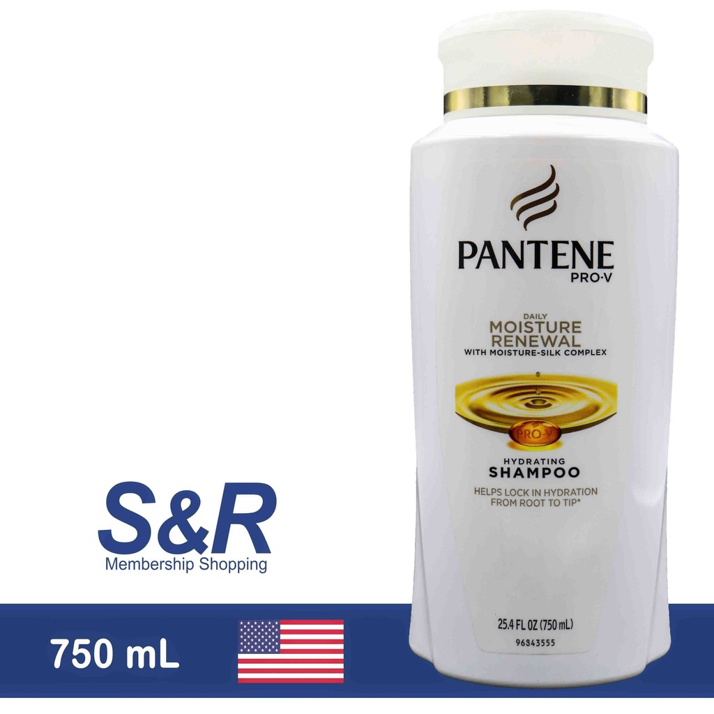 Pantene Pro-V Daily Moisture Renewal Hydrating Shampoo 750 mL | Shopee ...