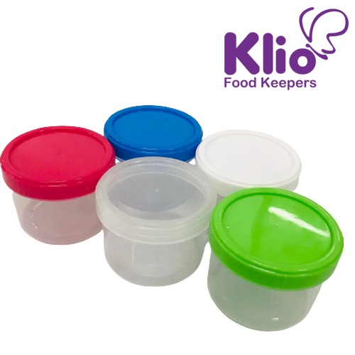 Klio KL-2020 FK Round Stack 30mL Food Keeper Small Rounded Container ...