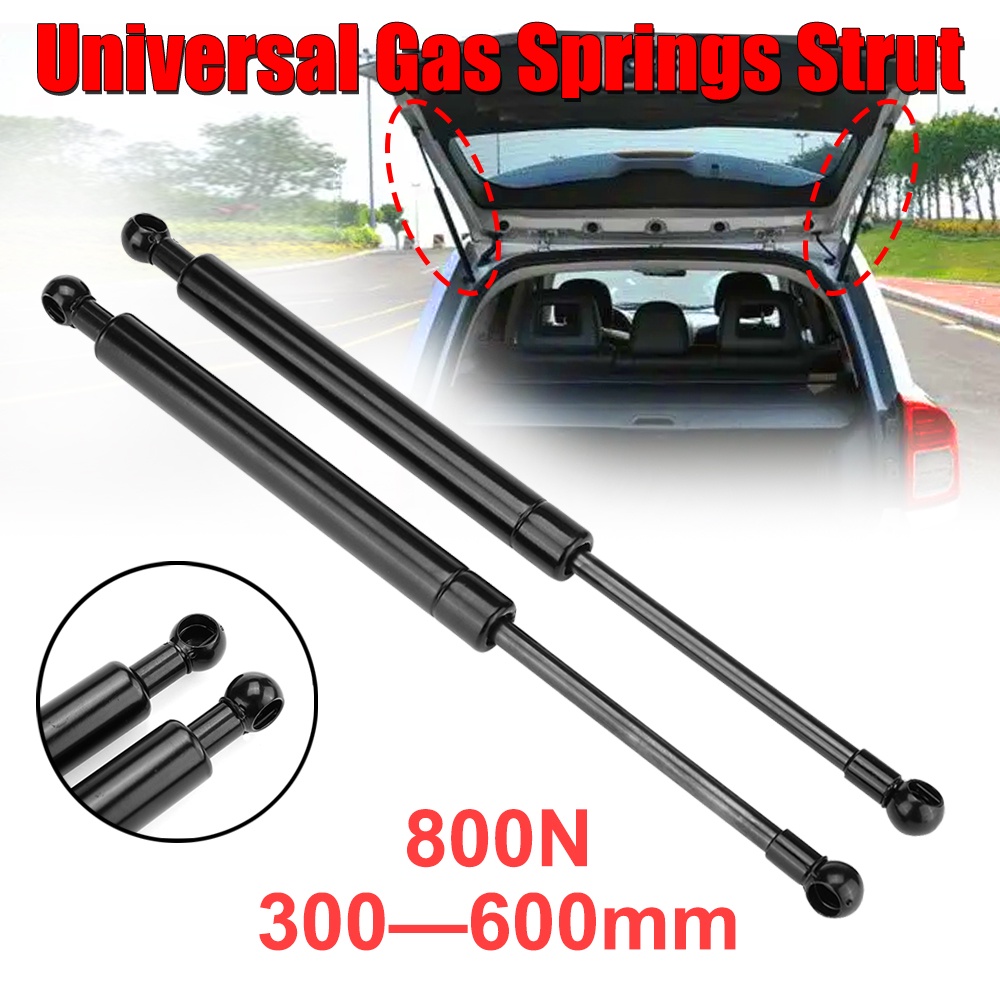A Pair Universal 800N 300mm Gas Strut Bars Gas Support Boot Bonnet ...