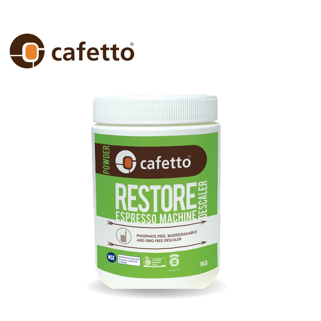 Cafetto Restore Powder 1Kg - Espresso Machine Descaler Powder | Shopee ...