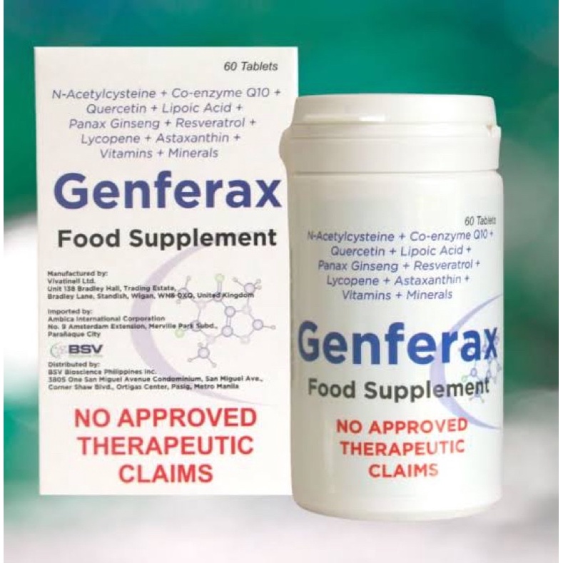 Genferax male infertility supplement | Shopee Philippines