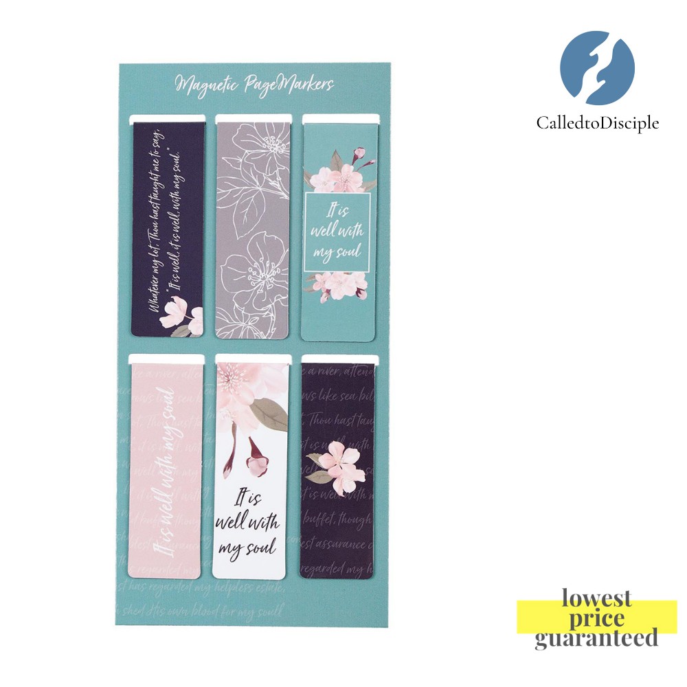 It Is Well Magnetic Bookmark Set perfect as gift or souvenirs (CAG ...