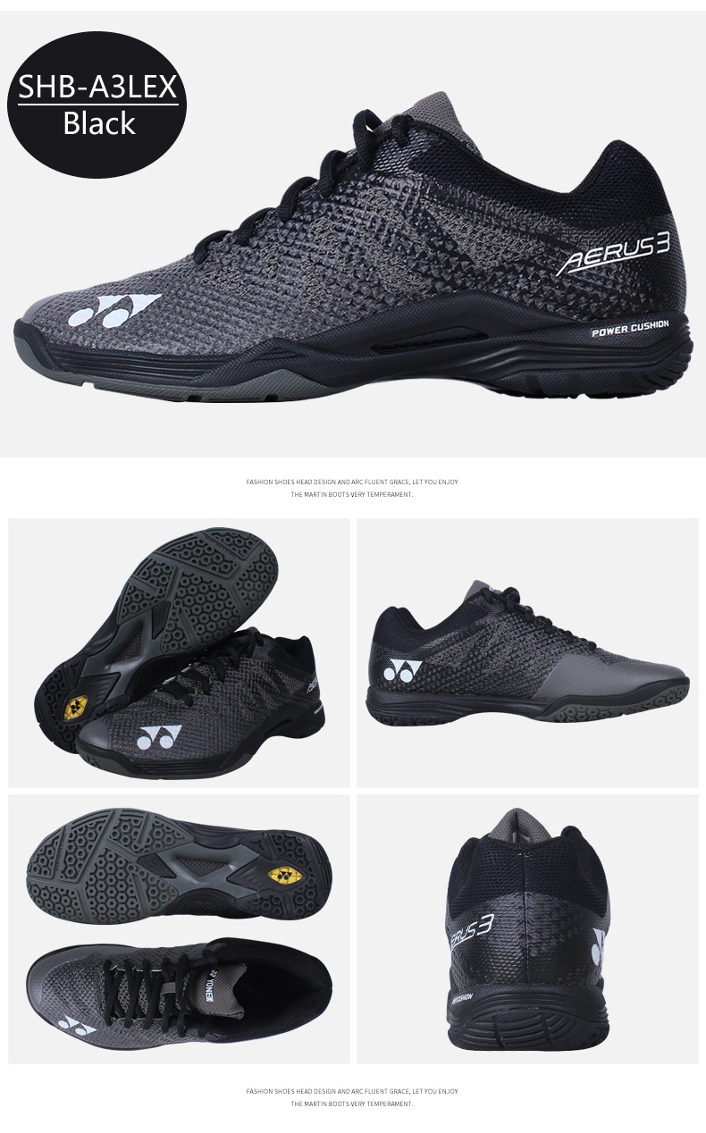 Original New Style YONEX AERUS 3 POWER CUSHION BADMINTON SHOE Running ...