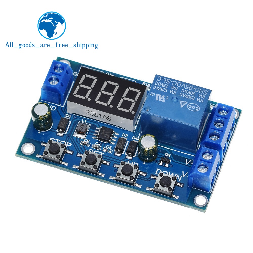 Battery Charge/Discharge Module Integrated Voltmeter Undervoltage ...