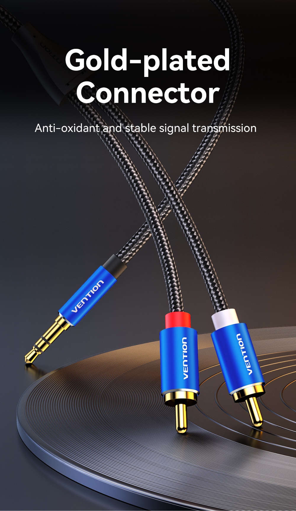 Vention Audio Cable For Home Theater DVD TV Live Music Multi-Media ...