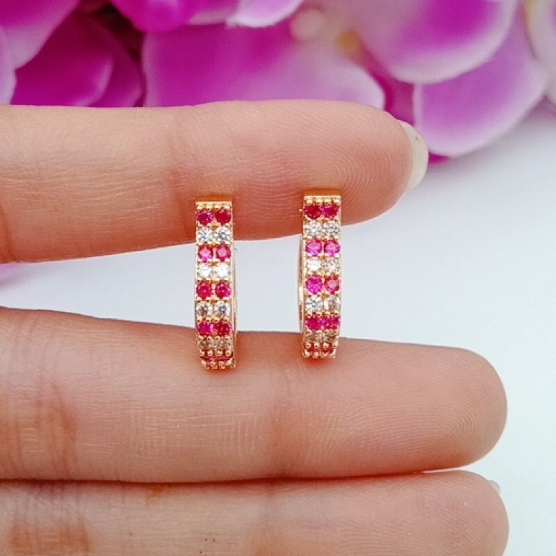 Star+'s newest gold plated xuping earrings | Shopee Philippines