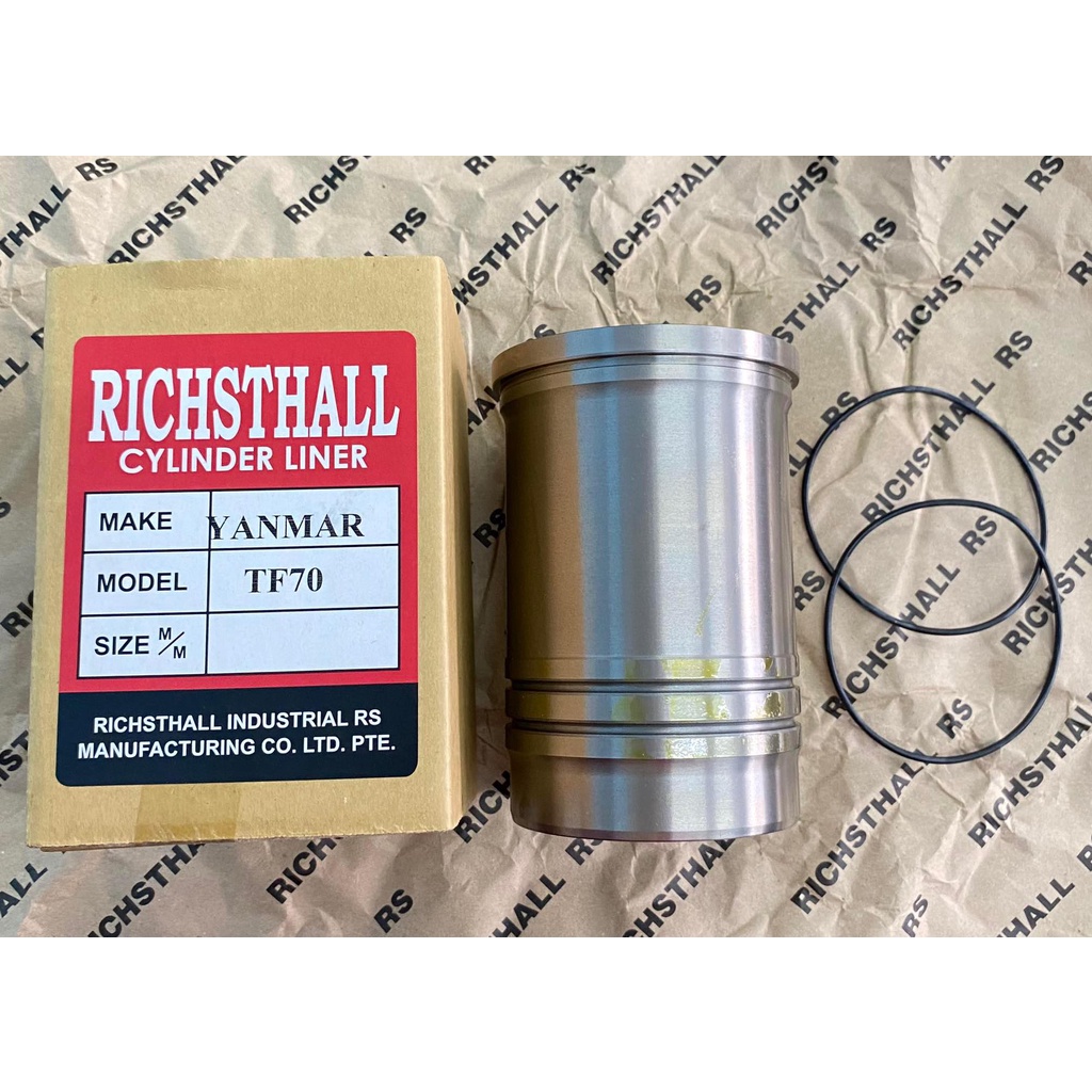 CYLINDER LINER WITH O-RING TF70 for YANMAR | Shopee Philippines