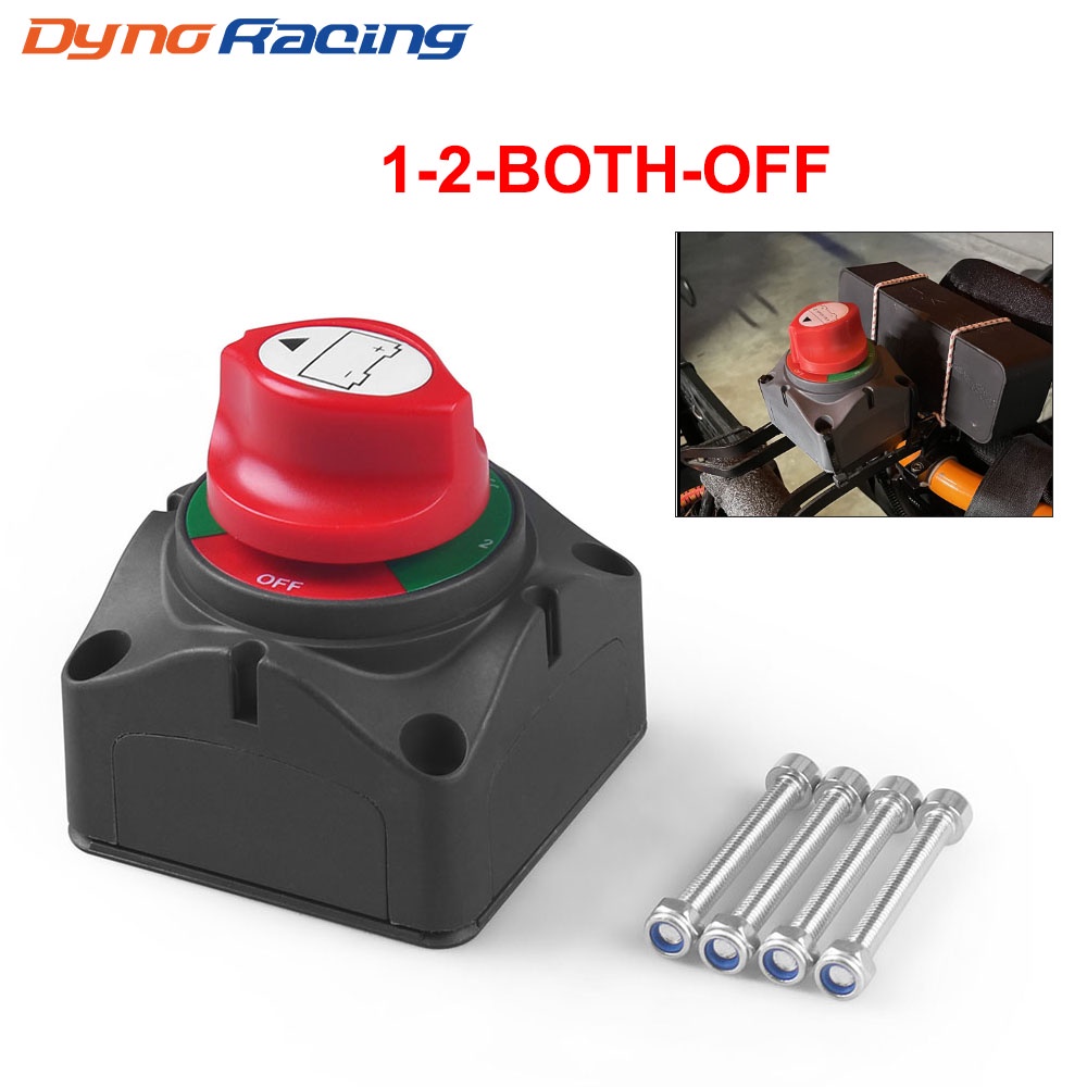 3 Position 12-60V Master Battery Power Kill Off Switch 300A Selector ...