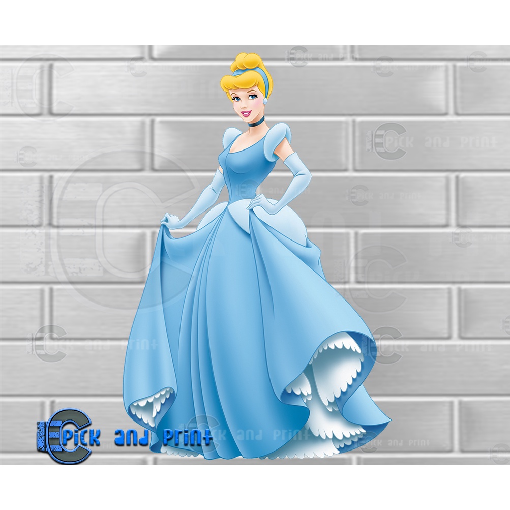 Disney Princesses Character Cut Outs for DIY Backdrop/Wall Decor/Party ...