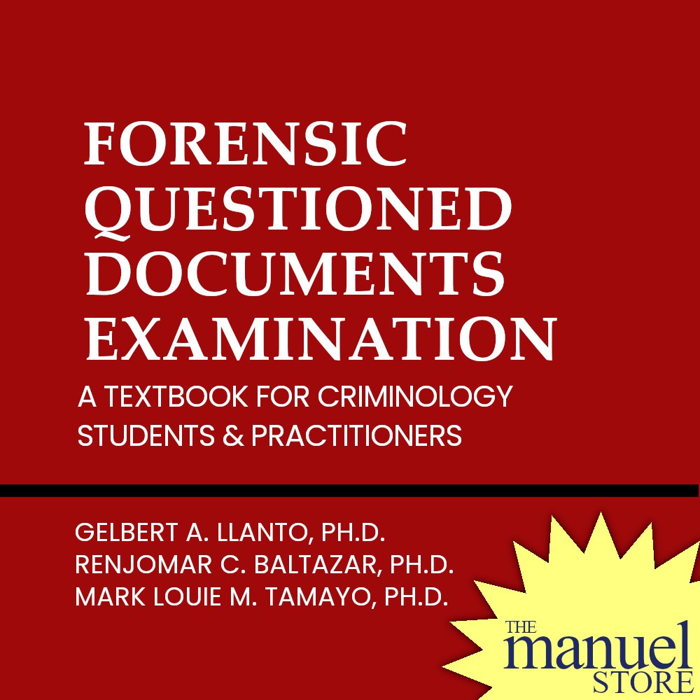 Llanto (2021) Forensic Questioned Documents Examination: A Textbook for ...
