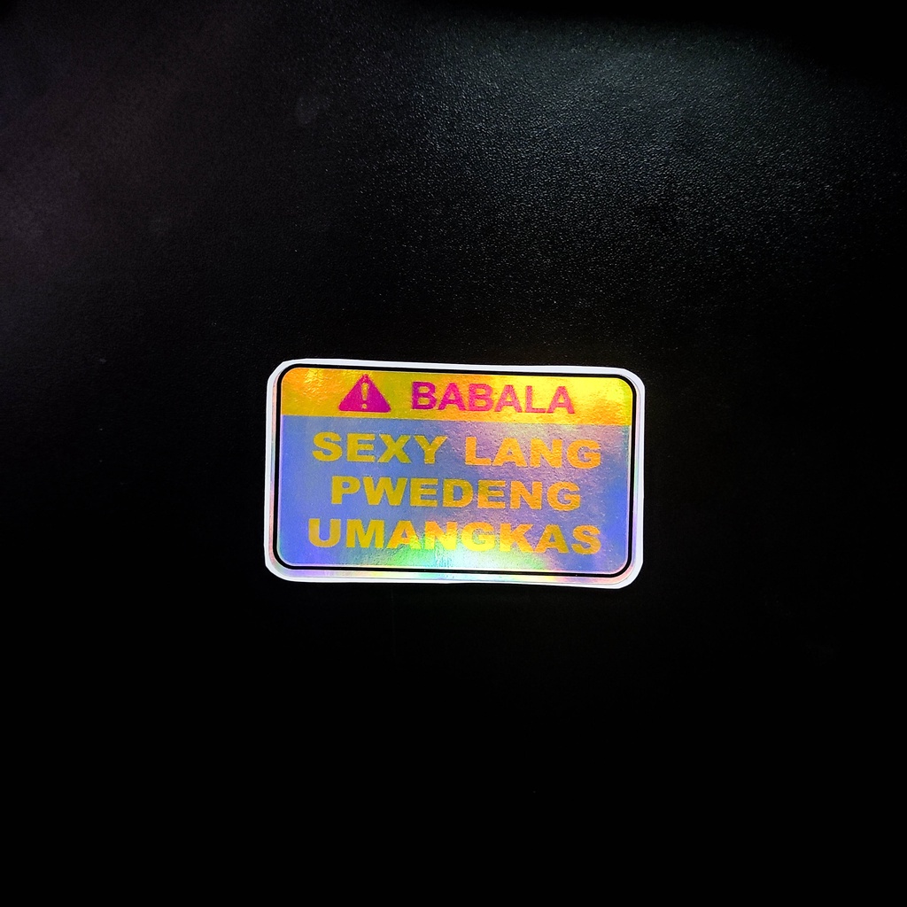 Hologram Motorcycle Car Sticker Helmet Visor Decals PART XI Babala ...