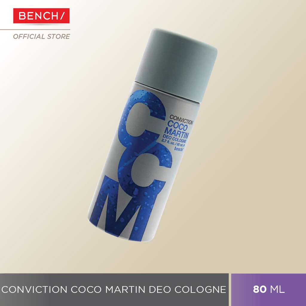 TDO0080A - BENCH/ Coco Martin Conviction Deo Cologne 80ml | Shopee ...
