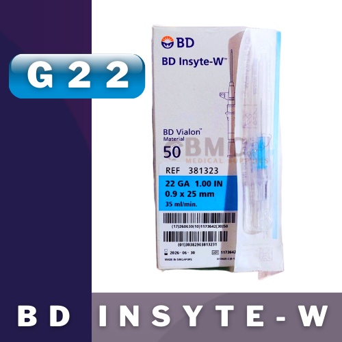 BD Insyte with Wings IV Catheter (G18, G20, G22, G24) (Per Piece ...