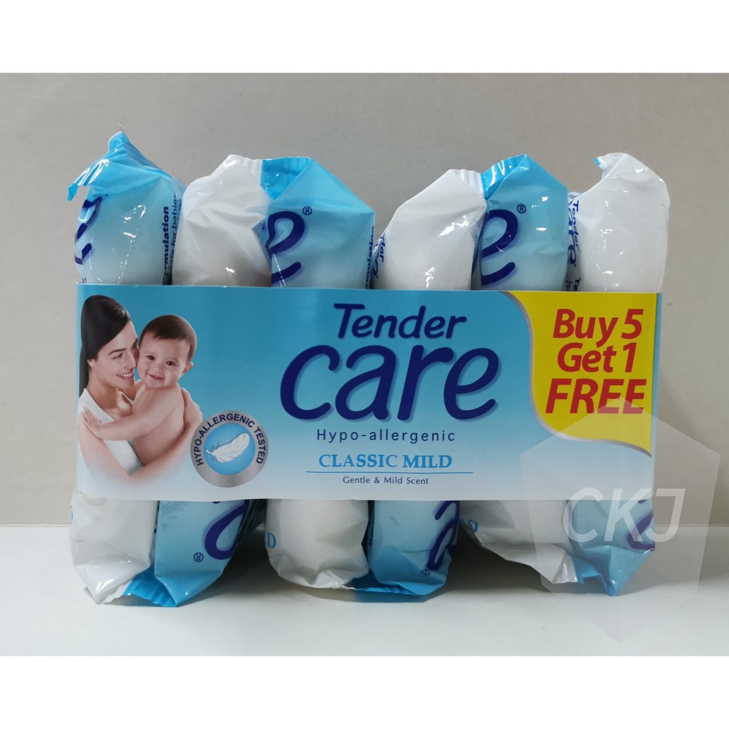 Tender Care Hypo-Allergenic Baby Soap Classic Mild 55g BUY 5 GET 1 FREE ...