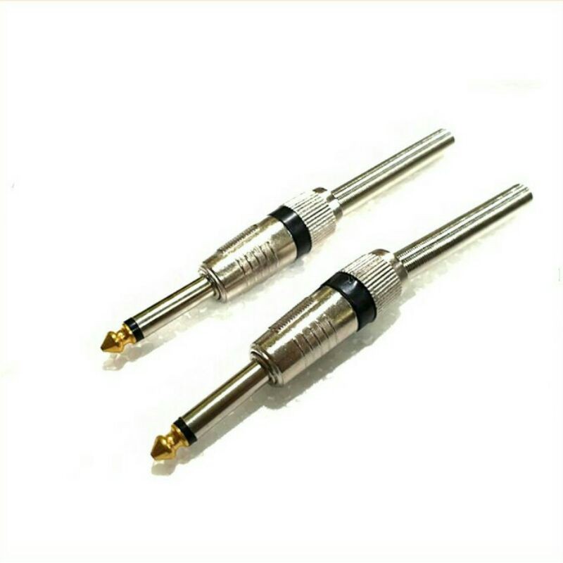 PL55 Connector With Spring/Microphone Connector (1pair) | Shopee ...
