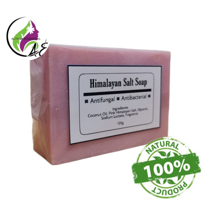 Pink Himalayan Salt Soap 120Grams Treats psoriasis eczema dermatitis ...