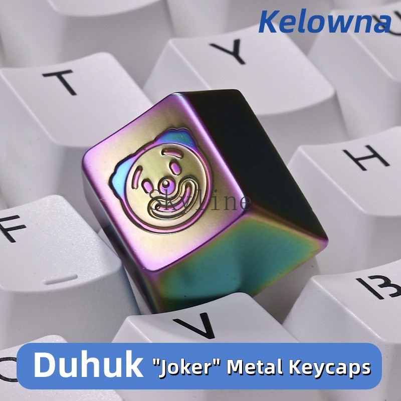 【In Stock】Kelowna "Joker" Series All-metal Personality Keycap Original ...