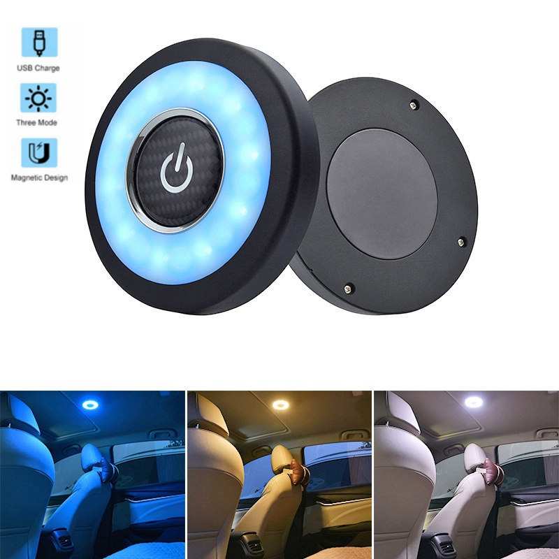 Car Interior Ornament Touch Type Night Car LED Lights Interiors Light ...