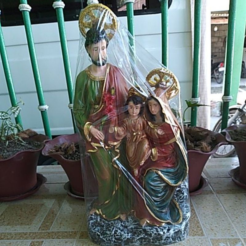 Holy Family (Made In Fiber Glass) (21 Inches) | Shopee Philippines