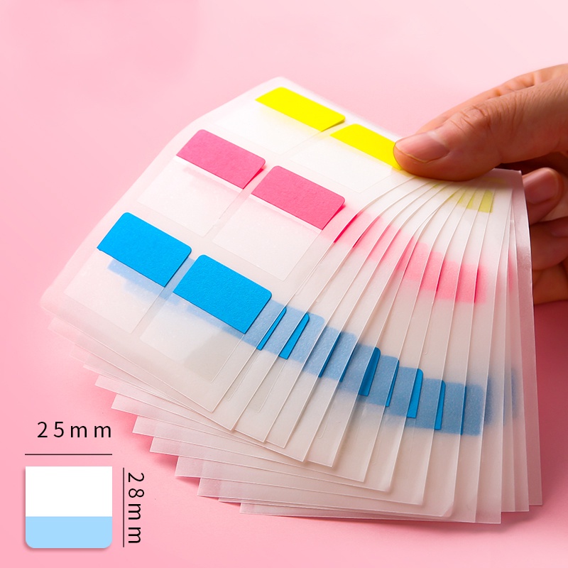 120 Sheets Transparent Writable Classification Label Sticker/Waterproof ...