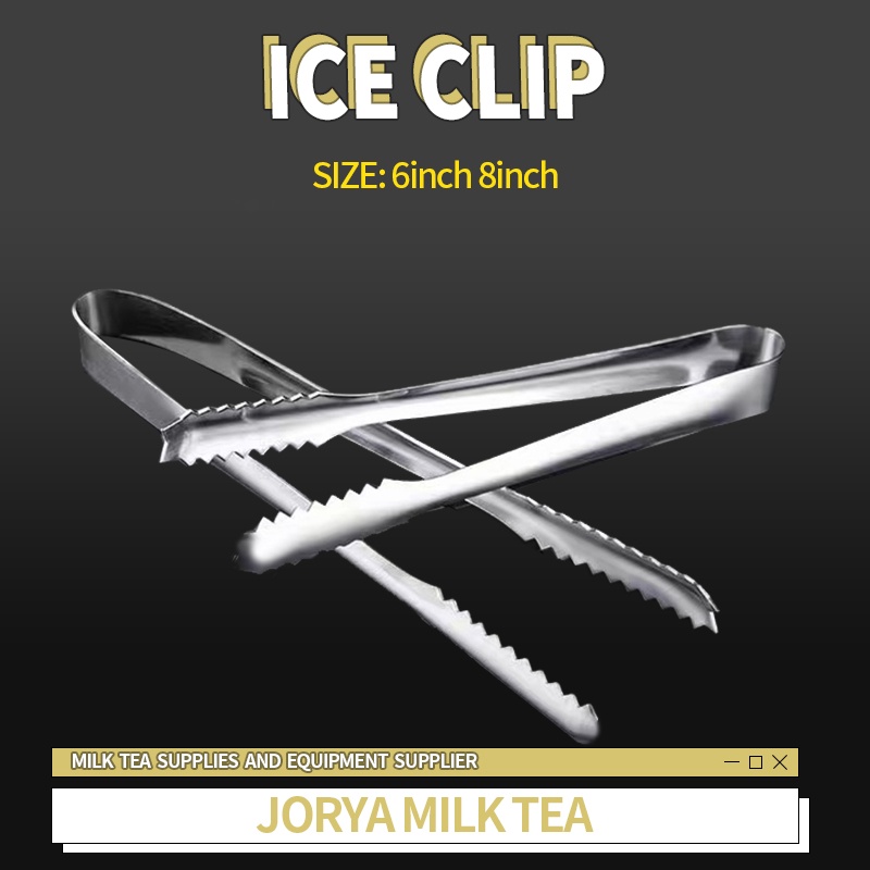 Stainless Steel Ice Clip Barbecue Clip Ice Tong Sugar Ice Cube Food ...