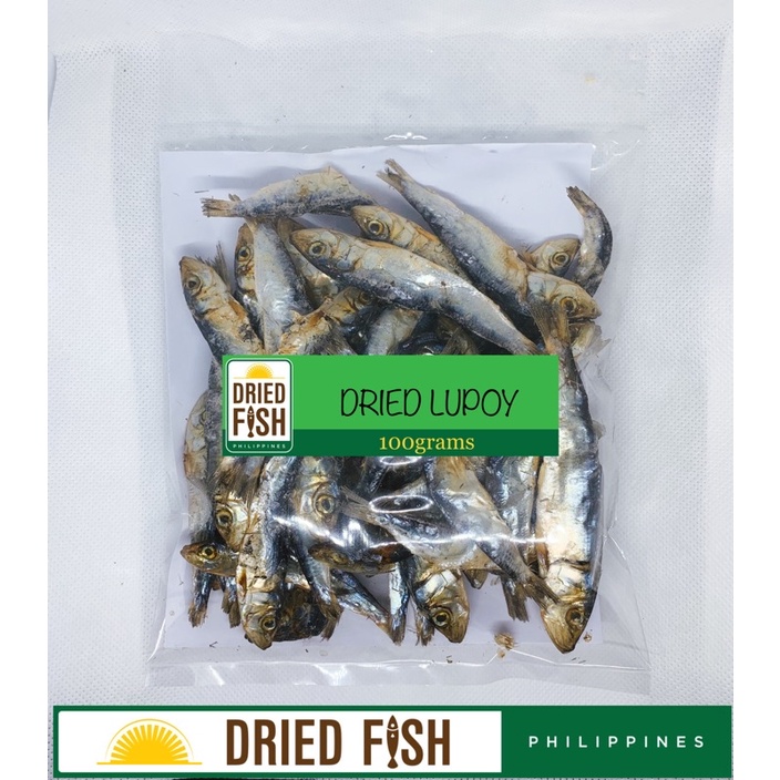 DFP Dried Seafood 100grams (Danggit, Pusit, Dilis, Tuyo Lapad, Espada ...